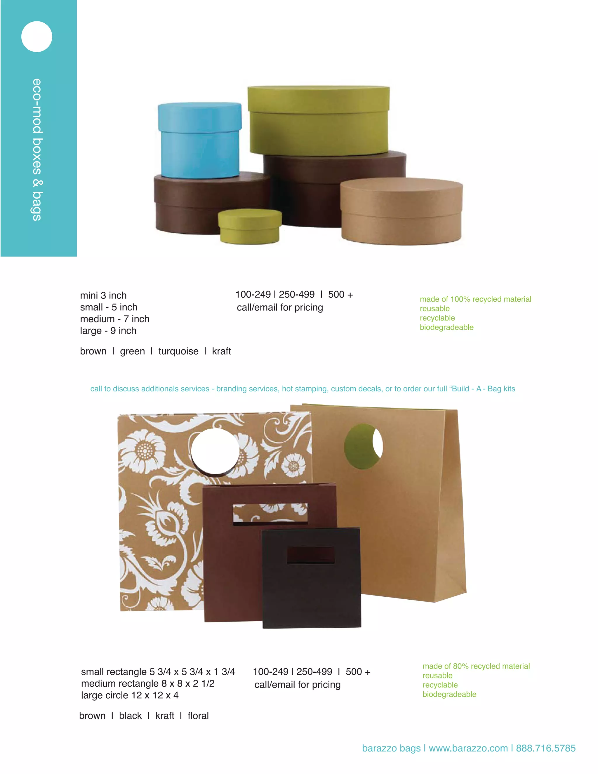 2012 barazzo eco-chic packaging | PDF