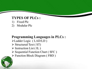 POLYHOUSE AUTOMATION USING PLC | PPT