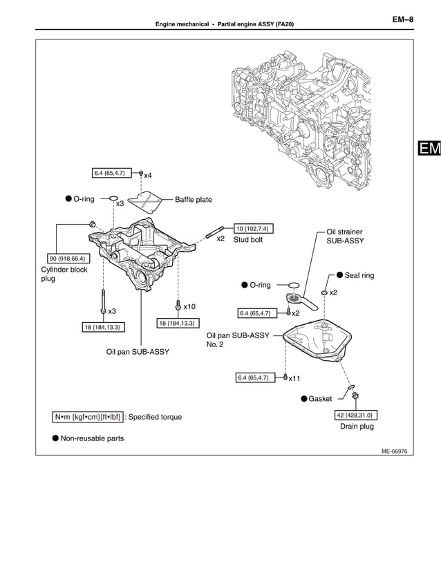 2012 BRZ engine service manual | PDF | Auto Type | Automotive