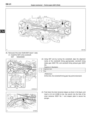 2012 BRZ engine service manual | PDF