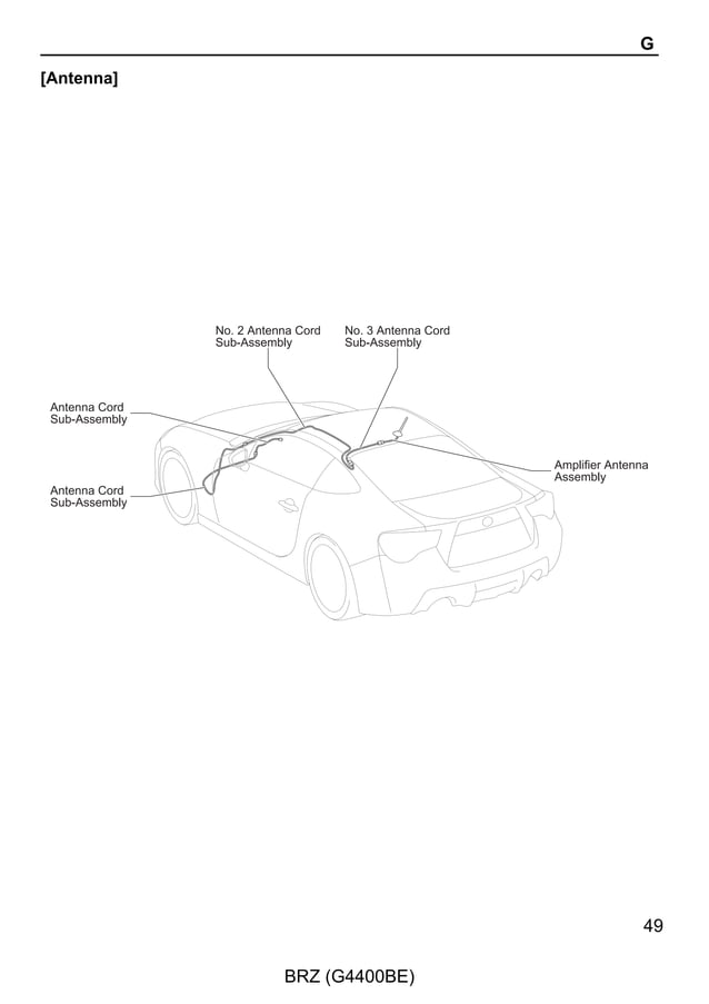 2012 BRZ wiring service manual | PDF