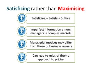 Business Objectives and Pricing | PPT