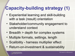 Capacity-building for One Health Approaches | PPT