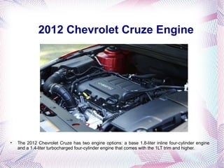 2012 Chevrolet Cruze India | PPT | Auto Safety Technologies | Auto ...