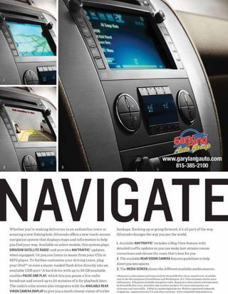 2012 Chevy Silverado 1500 Brochure Gary Lang | PDF