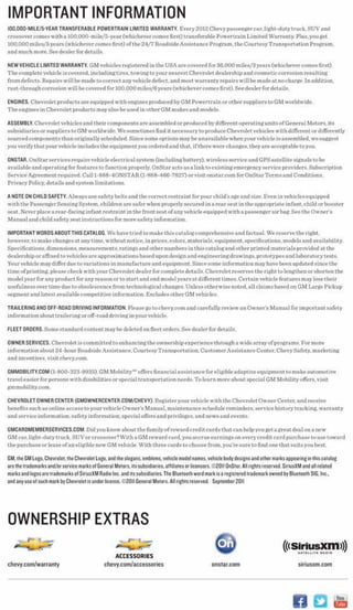 2012 Chevy Silverado 1500 Brochure Gary Lang | PDF