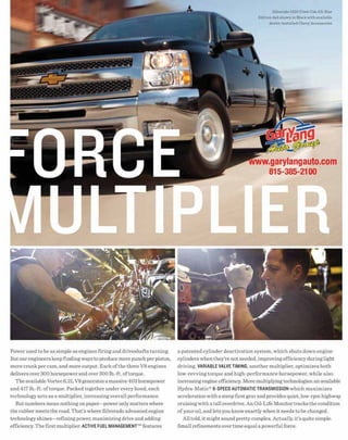 2012 Chevy Silverado 1500 Brochure Gary Lang | PDF