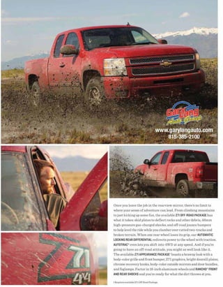2012 Chevy Silverado 1500 Brochure Gary Lang | PDF