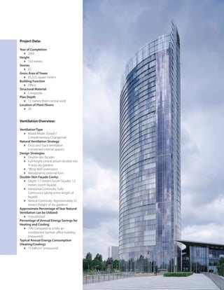 Natural ventilation in High-rise office buildings | PDF