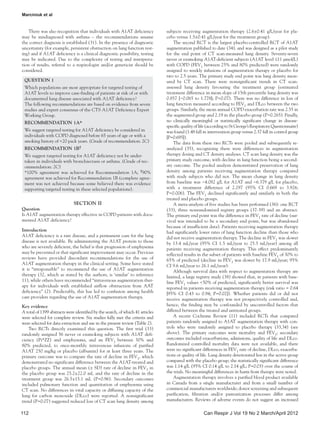 2012 cts guidline_alpha-1 | PDF | Lung and Respiratory Health ...