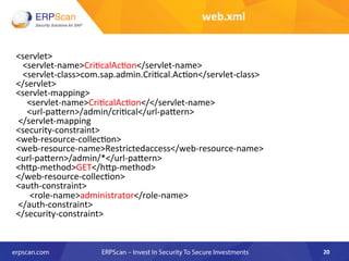 Breaking SAP portal (DeepSec) | PPT