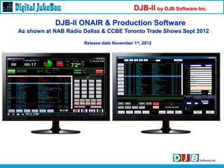 2012 djb software_features & topology | PPTX