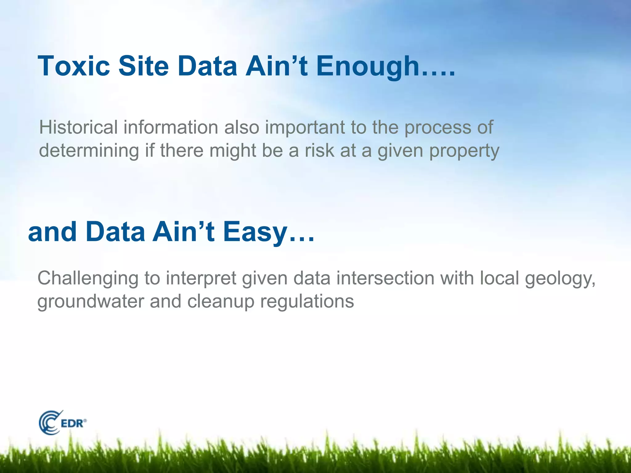 Land Contamination and Residential Properties | PPTX