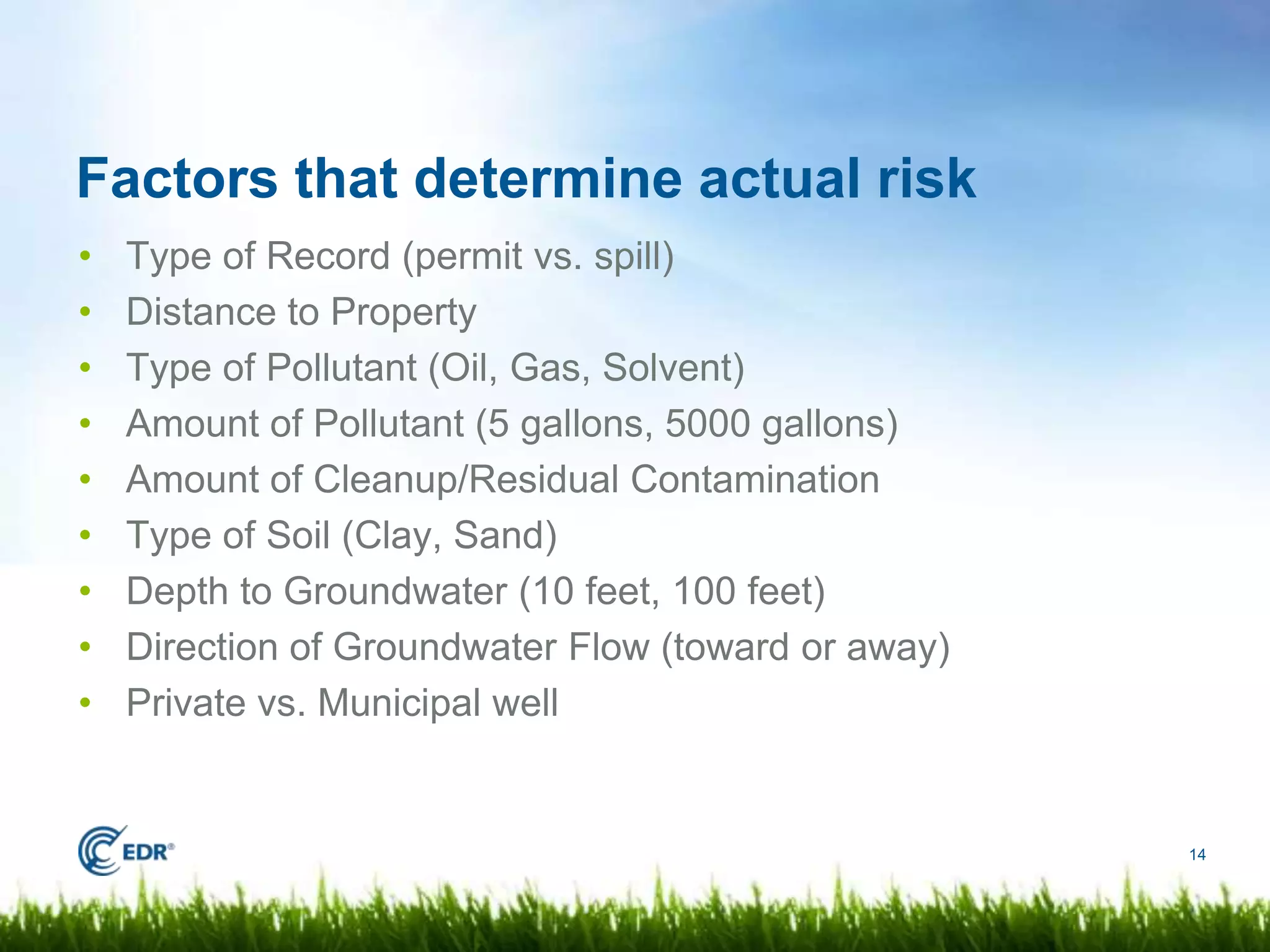 Land Contamination and Residential Properties | PPTX