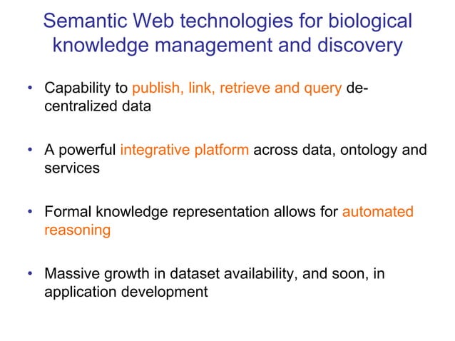 Evaluating scientific hypotheses using the SPARQL Inferencing Notation | PPT
