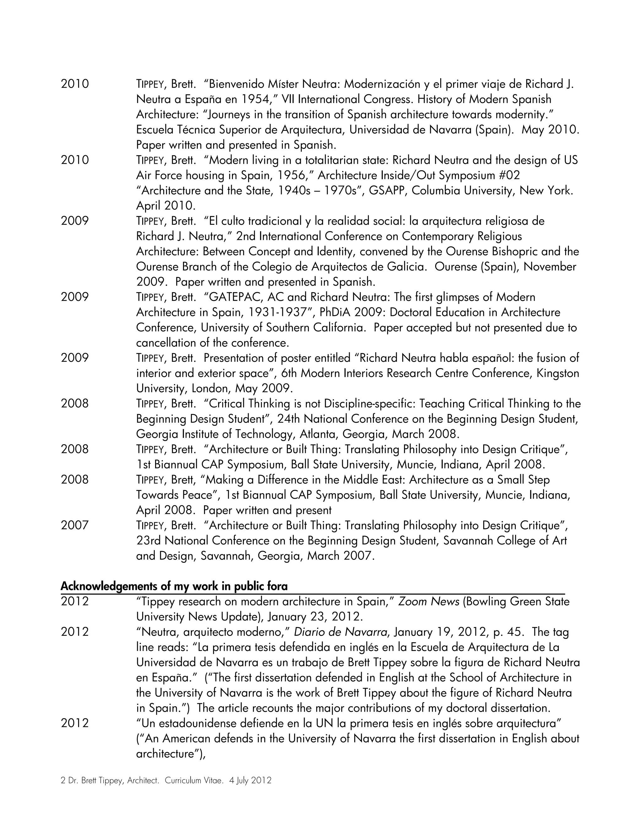 2012 ficha brett tippey mda | PDF