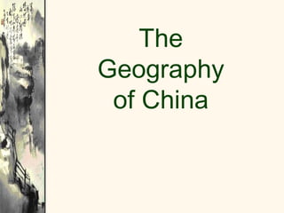 2012 China Geography | PPT