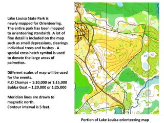 2012 12 08 Florida Orienteering Championships | PDF