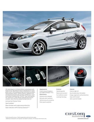 2012 Ford Fiesta Brochure | Mason City Ford, Waverly Ford, and Clear ...