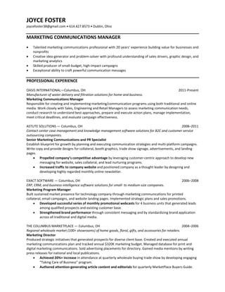 2012 Resume | PDF