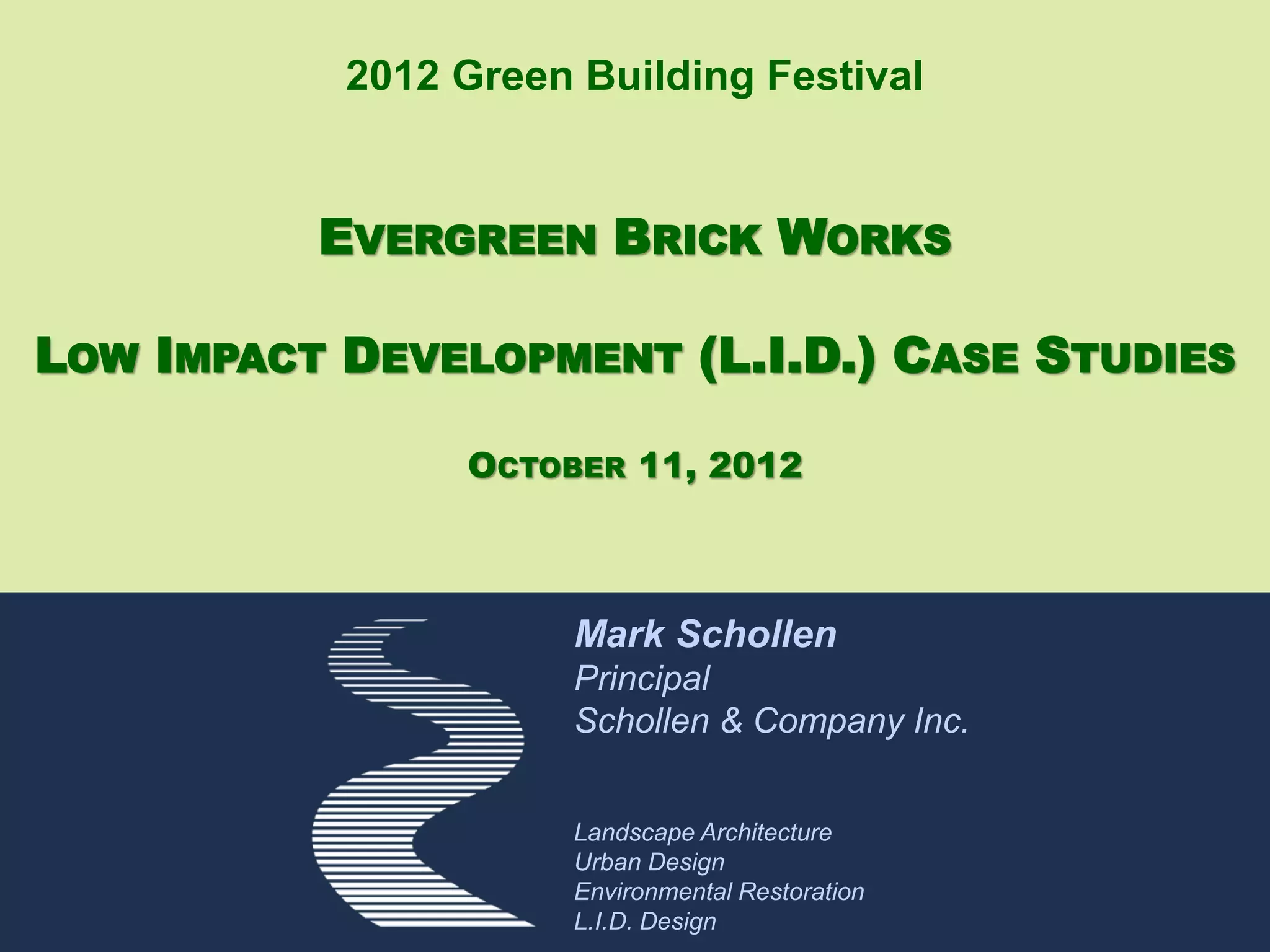 Low-Impact Development Case Study Examples | PDF
