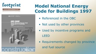 National Energy Code for Buildings | PDF