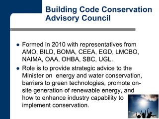 The Ins & Outs of Energy Efficiency in the Building Code | PDF