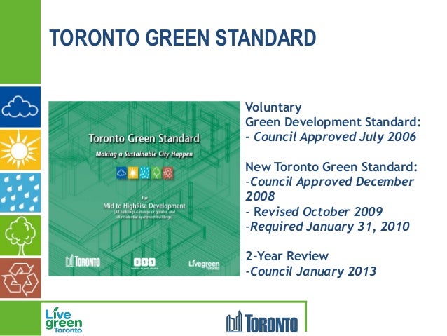 Toronto Green Standard & Energy Efficiency