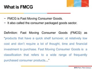 FMCG: SWOT Analysis | PPTX