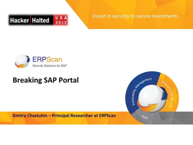 Breaking SAP portal (HackerHalted) | PDF | Web Design and HTML | Internet