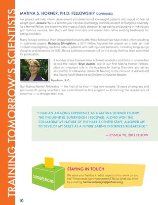 2012 harris center newsletter | PDF | Mental Health | Diseases and ...