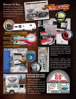 2012 Heartland Big Horn Fifth Wheel | PDF
