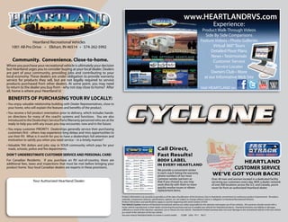 2012 Heartland Cyclone Toy Hauler | PDF