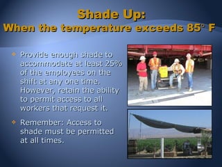 2012 Heat Illness Prevention Training | PPT
