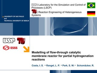 « Modeling of flow-through catalytic membrane reactor for partial ...