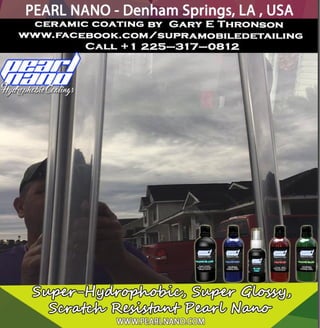 2012 infinity treated with two step paint correction and pearl coating ...