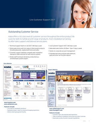 2012 Kaba Saflok Brochure | PDF