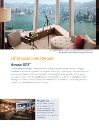 2012 Kaba Saflok Brochure | PDF