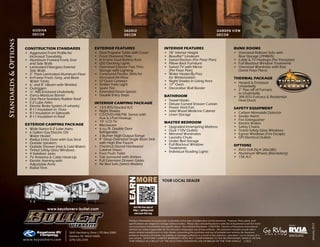 2012 Keystone Bullet Travel Trailers/Fifth Wheels | PDF