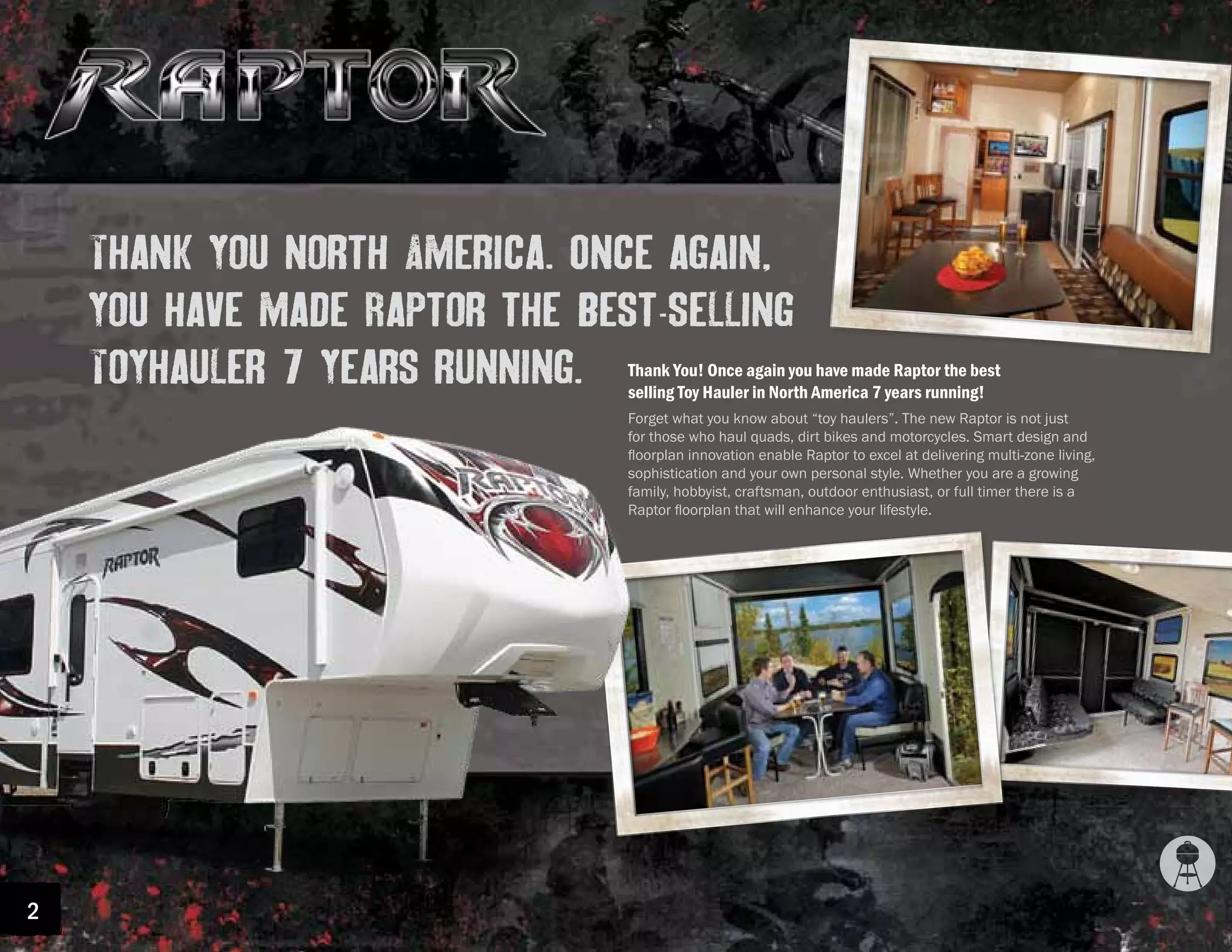 2012 Keystone Raptor Toy Haulers | PDF