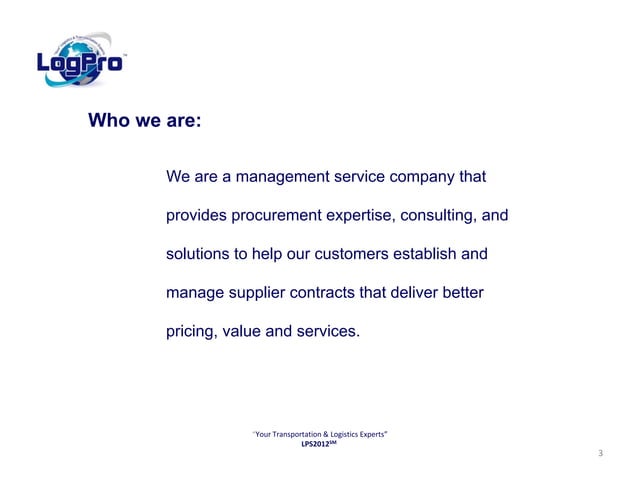 2012 Lps Overview Intro | PPT