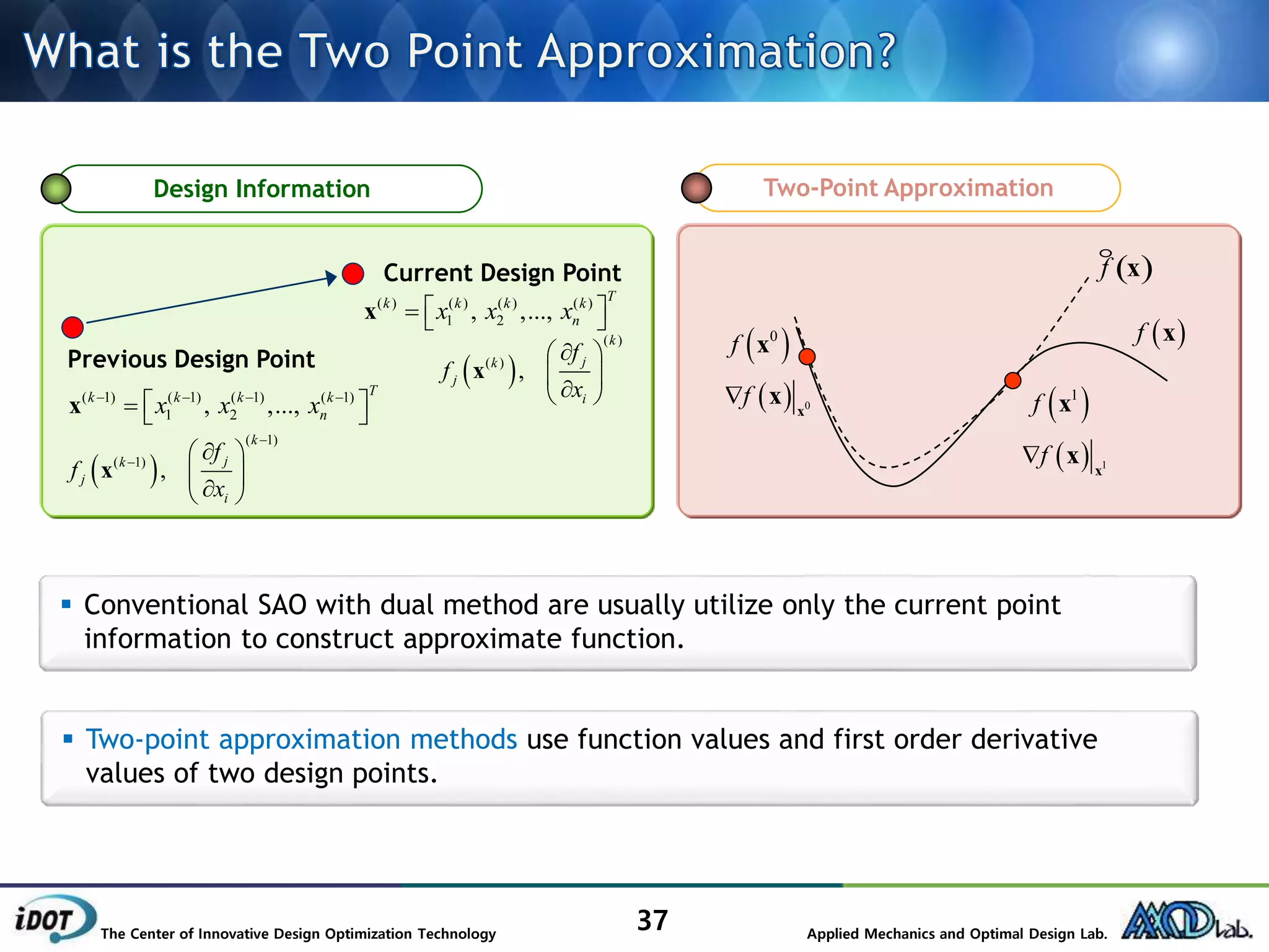 New Optimization Algorithm For Topology Optimization Ppt
