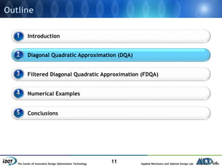 new optimization algorithm for topology optimization | PPT