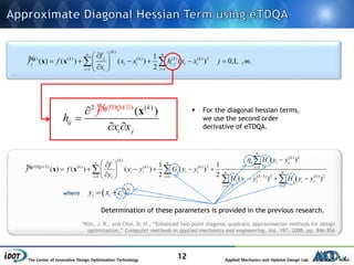 new optimization algorithm for topology optimization | PPT