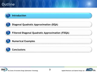 new optimization algorithm for topology optimization | PPT