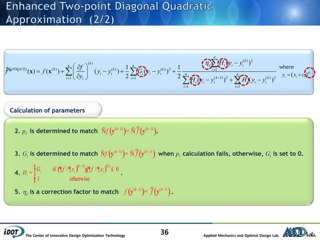 new optimization algorithm for topology optimization | PPTX