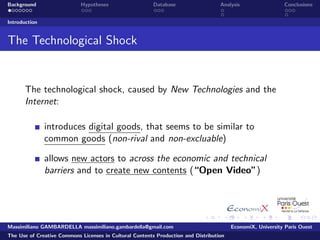 The Use of Creative Commons Licenses | PDF