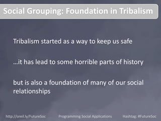 SXSWi 2012: Programming Social Applications | PPTX