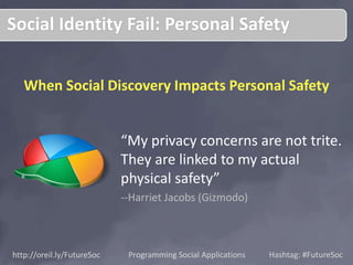 SXSWi 2012: Programming Social Applications | PPTX