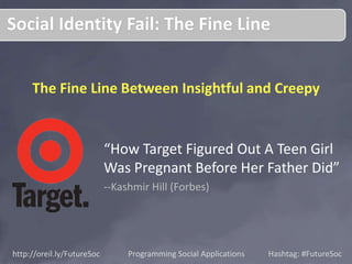 SXSWi 2012: Programming Social Applications | PPTX